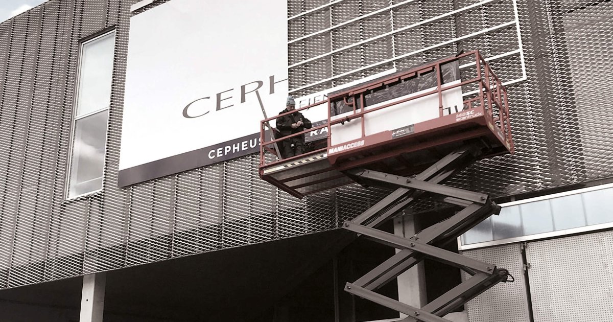 Supersynlige Skilte for Cepheus Ejendomme | Buchs A/S